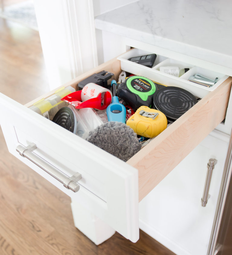How to Organize Your Junk Drawer | Amelia Lawrence Style