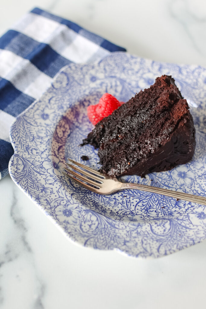 Moist Dark Chocolate Cake Recipe - Amelia Lawrence Style