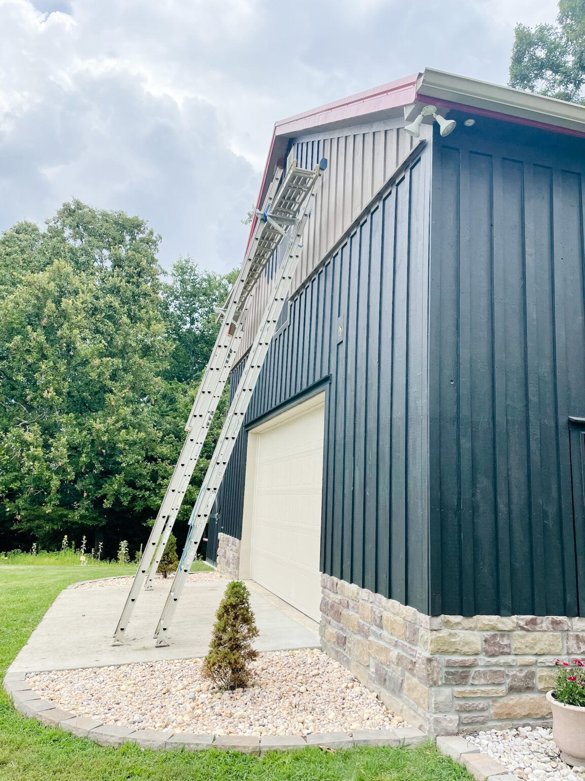 Painting Our Barn | Amelia Lawrence Style
