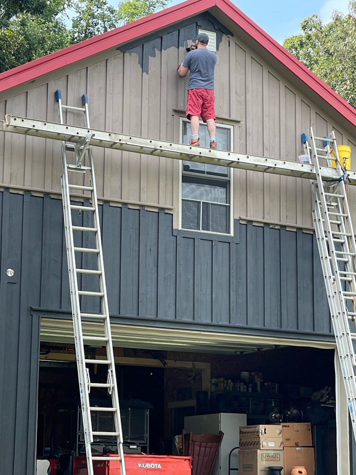 Painting Our Barn | Amelia Lawrence Style