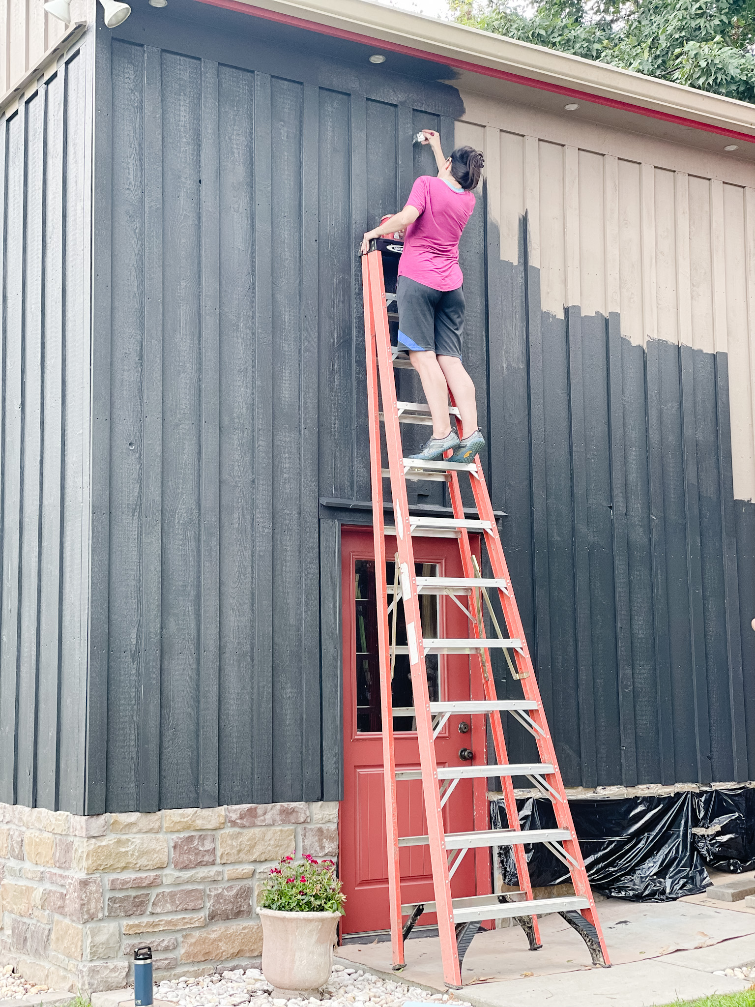 Painting Our Barn | Amelia Lawrence Style