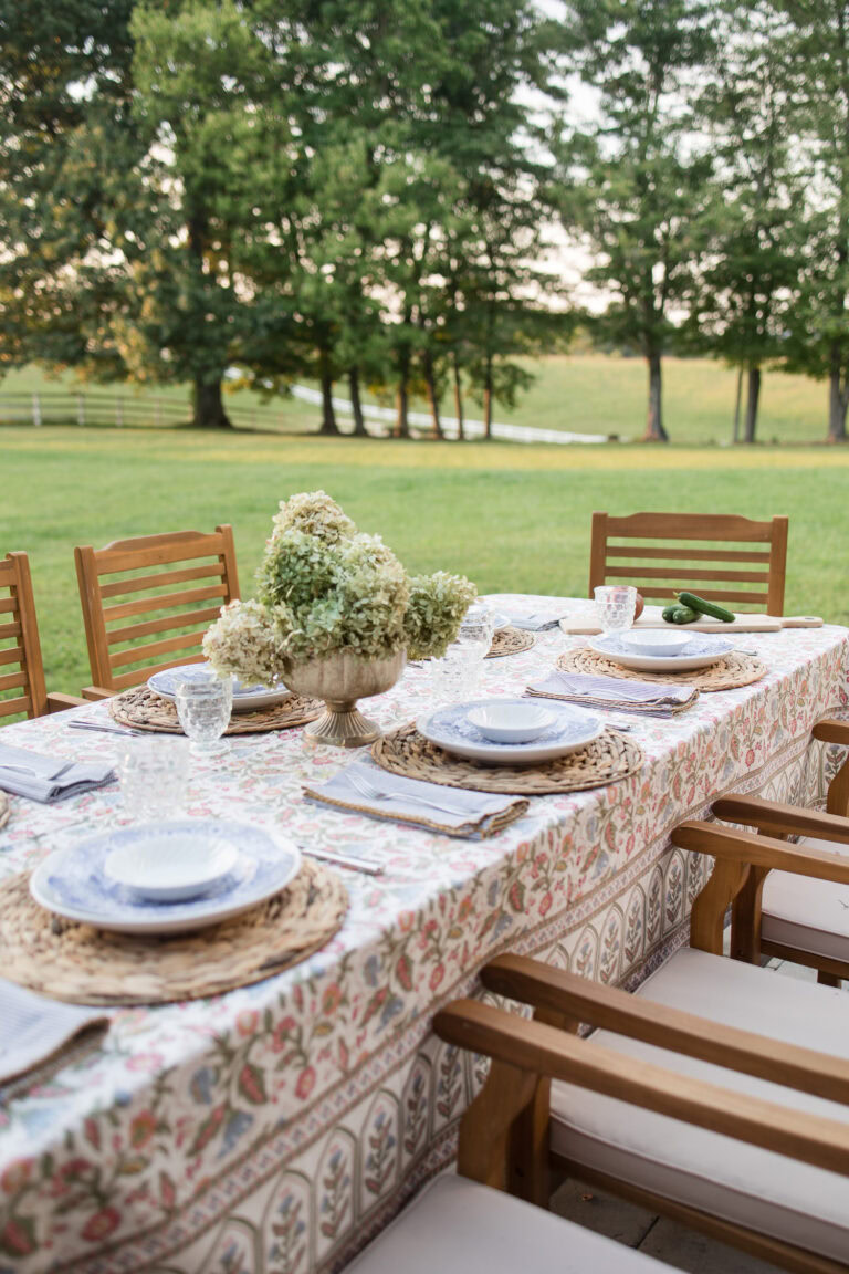 Five Neutral Fall Table Setting Ideas | Amelia Lawrence