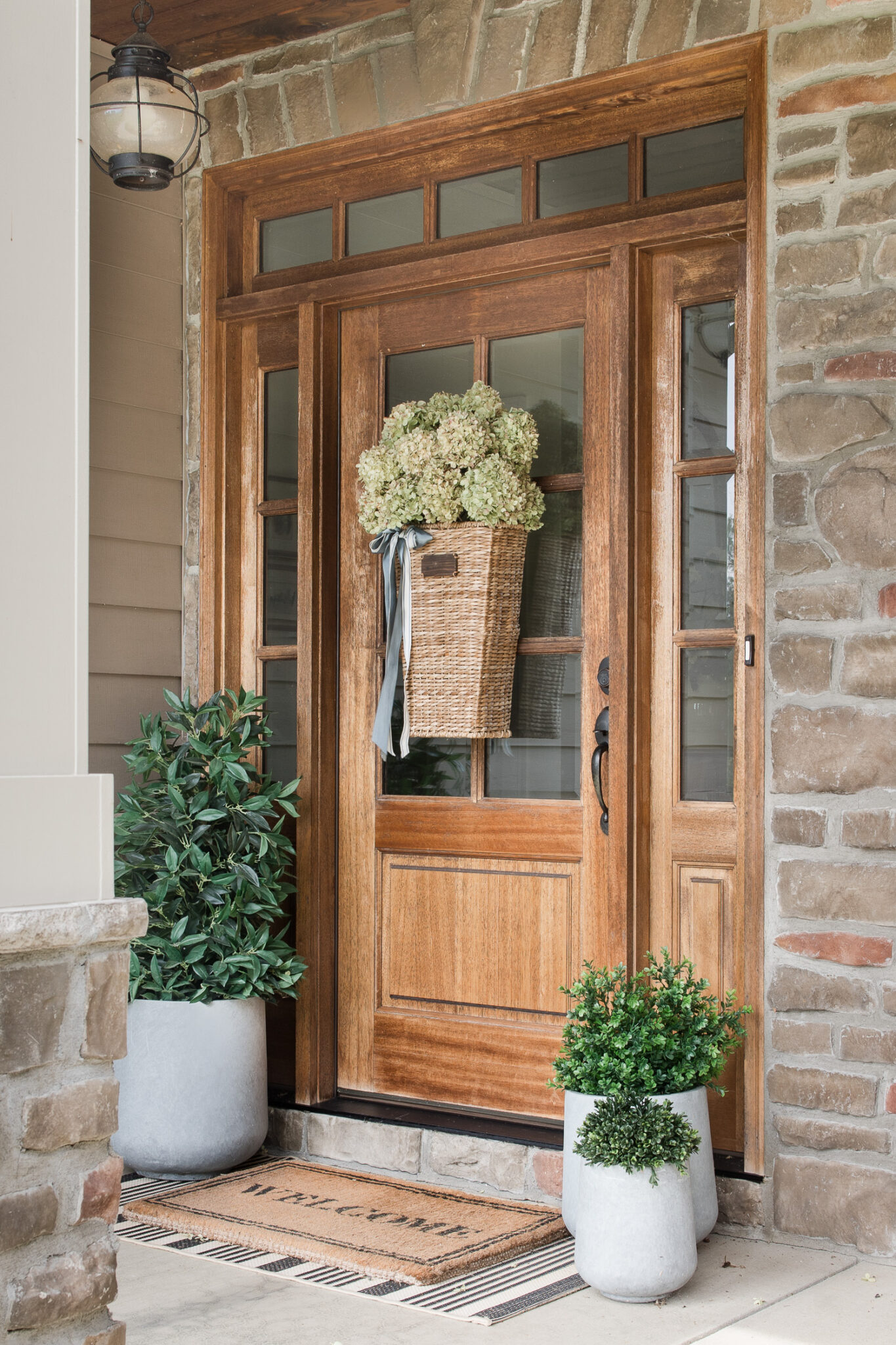 Hanging Door Basket - Amelia Lawrence Style