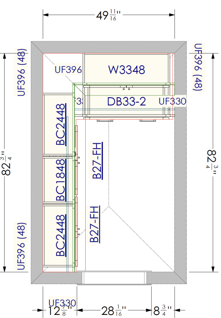 Walk-In Pantry Remodel - Amelia Lawrence Style