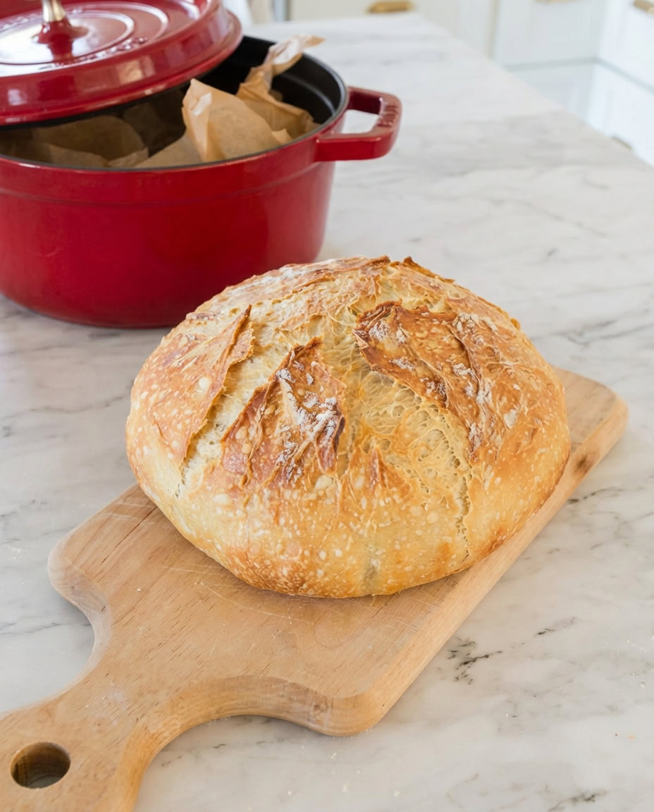 Easy Artisan Bread Recipe | Amelia Lawrence